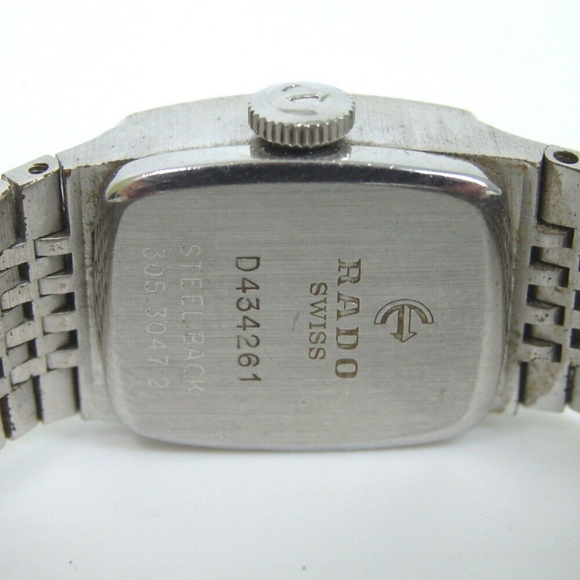 Rado | Accessories | Vintage Rado Old Watch Hand Winding Swiss Silver ...
